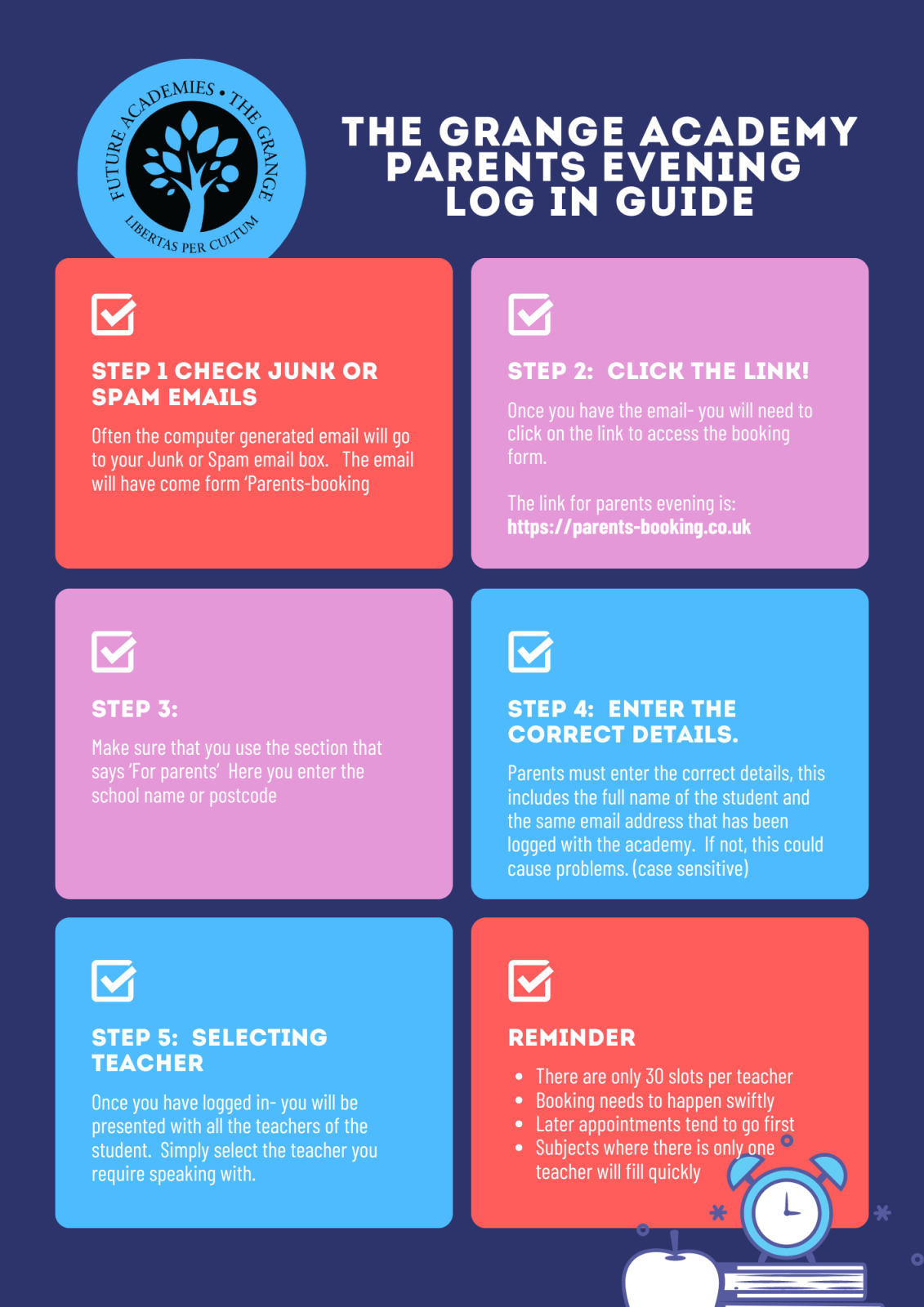 The Grange Academy - Parent hub